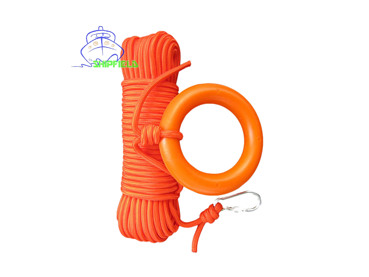 Lifesaving Floating Ropes-Shipfield Safety Device
